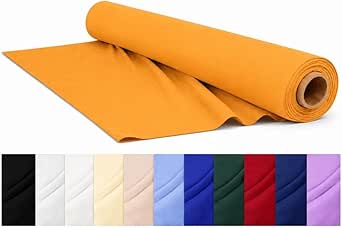 CraftsFabrics Plain Dyed Homespun Cotton Fabric – 100% Cotton – 110cm ...