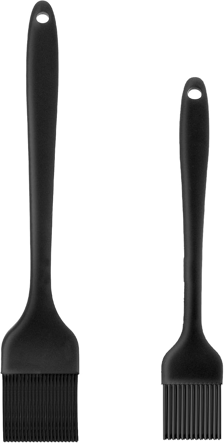 Amazon.com: JIYIN Silicone Basting Pastry Brush Set, 2 Pack Heat ...