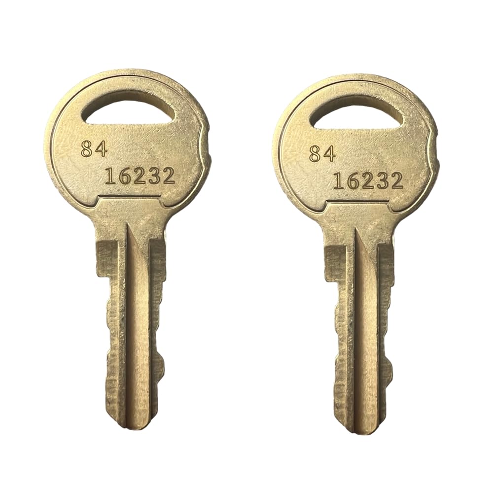 KeyPower (2) 84-16232, 84 16232 Keys for Some DKS Doorking Lock ...