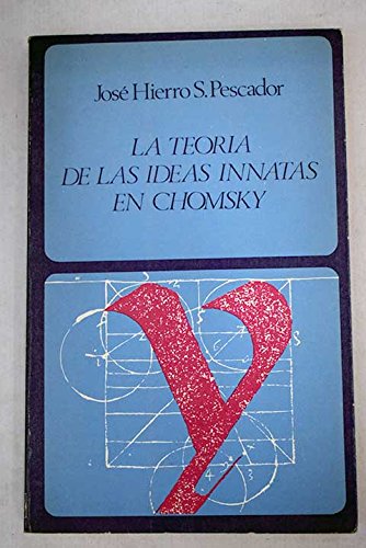 La teoria de las ideas innatas en Chomsky : Amazon.es: Libros