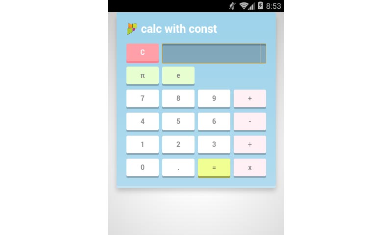 calc with const - App on Amazon Appstore