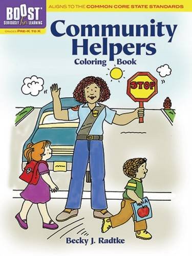 BOOST Community Helpers Coloring Book (BOOST Educational Series ...