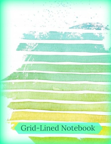 Grid-Lined Notebook (Extra Large Gridlines Book for School, Planning ...