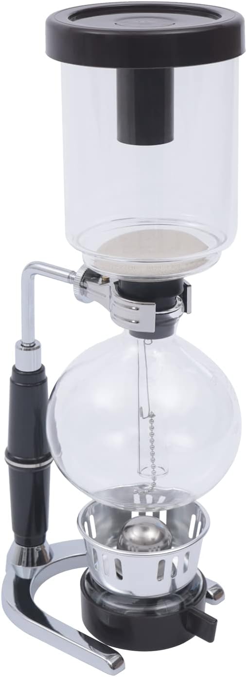 Amazon.com: QWORK 5-Cup (600ml) Siphon Coffee Maker - Borosilicate ...