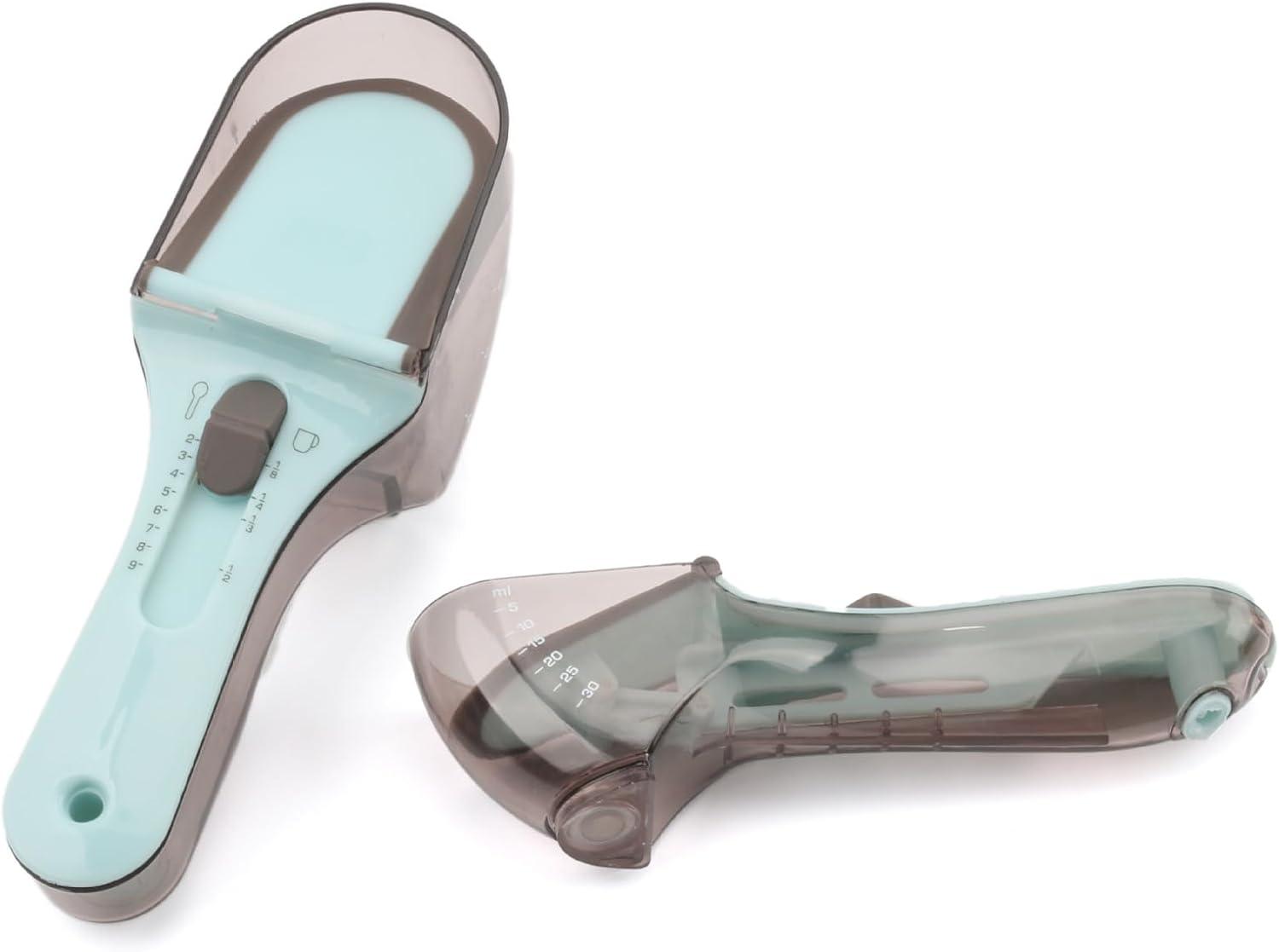 Amazon.com: Gerrit Plastic Measuring Spoon Set for Kitchen - Two Spoons ...