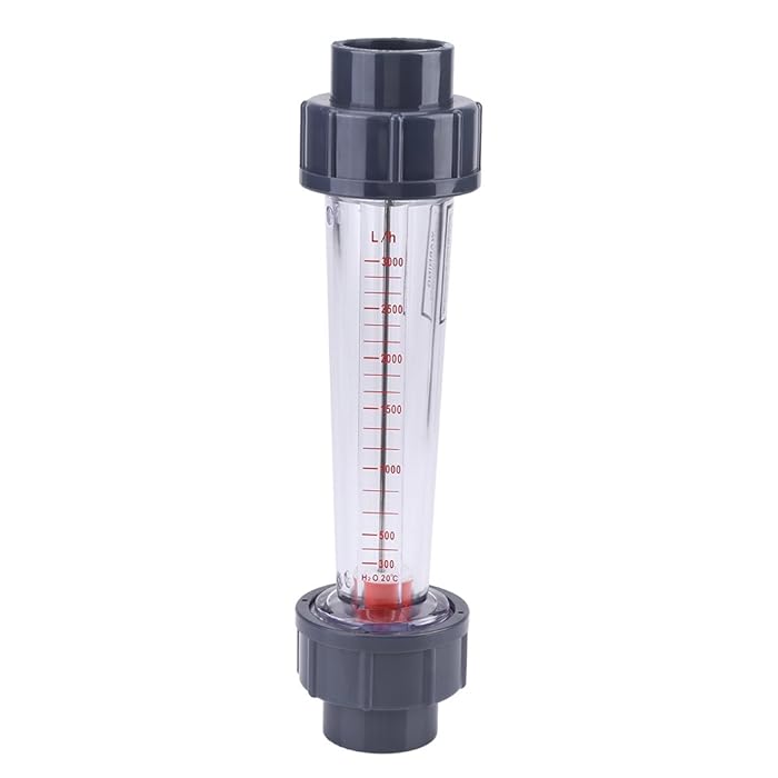 Buy Flowmeter Rotameters Plastic Tube Type LZS-25 Flows Meter 300-3000L ...