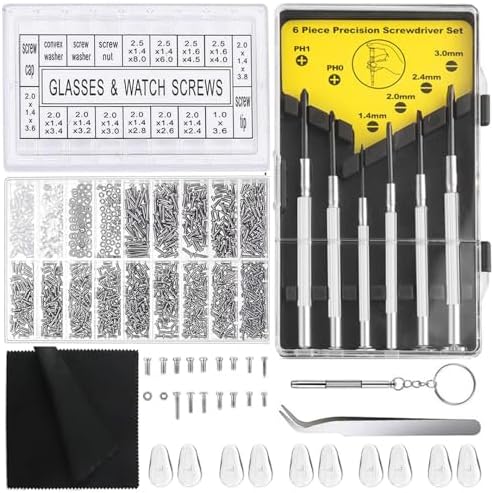 Amazon.com: Magnetic Eyeglass Repair Kit, Glasses Repair Kit with ...