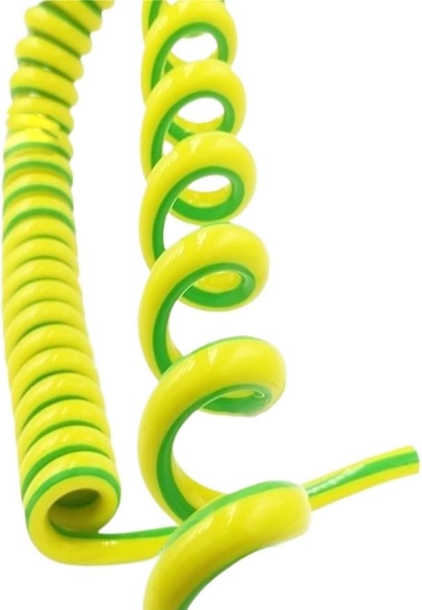 Heavy-Duty Telescoping Power Cord with Coiled Electrical Wire - Spiral ...