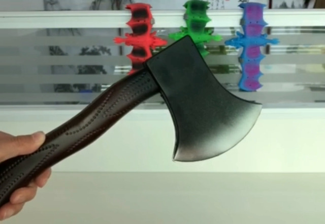 Toy Axe Aazon.co: Hsei 2 Pieces Halloween Axe Foa Hatchet Props Trick ...