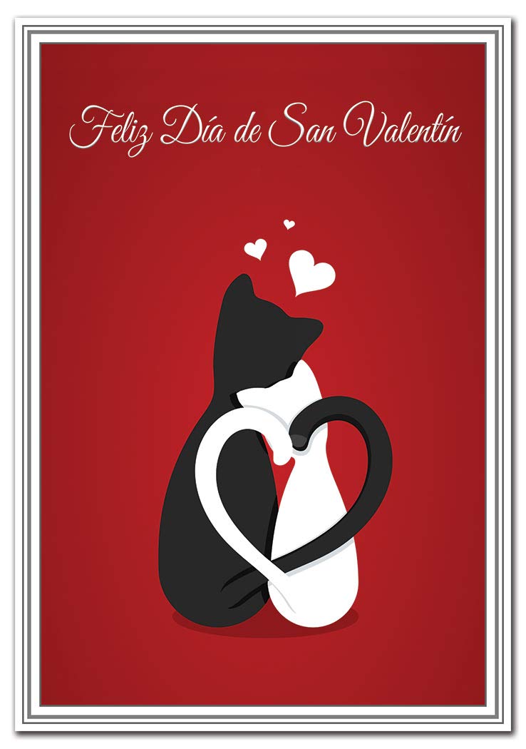 San Valentines Cards En Espanol Spanish Phrase Happy Valentines Day.