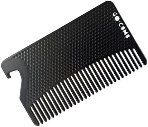 Amazon.com : Go Comb - Metal Mens Wallet Size Comb + Bottle Opener ...
