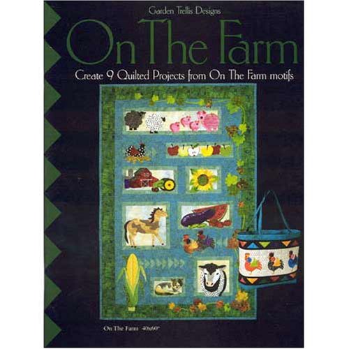 On the farm; Create 9 Quilt Projects From On the Farm Motifs - Livros ...