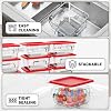 Commercial Food Storage 6-Pack 12QT NSF Food Storage Containers ...