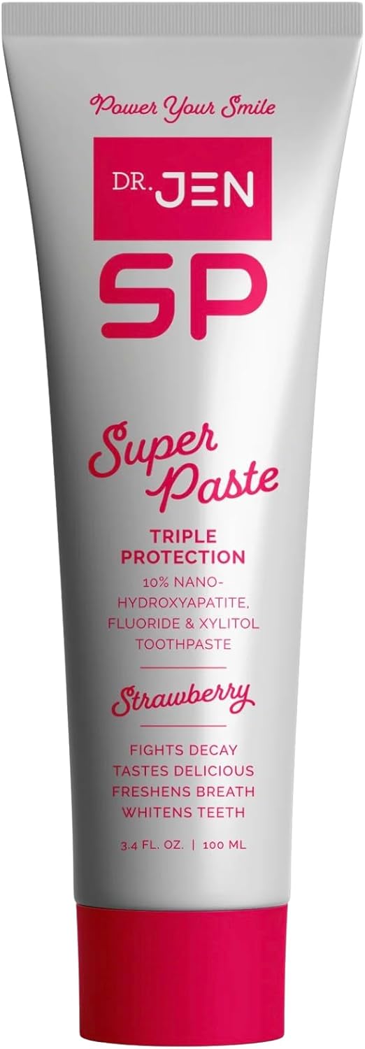 Amazon.com : Dr. Jen Super Paste/Toothpaste with Fluoride +10% Nano ...