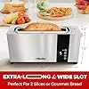 Amazon.com: Mueller UltraToast Full Stainless Steel Toaster 2 Slice ...