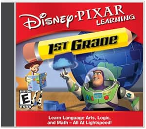 Amazon.com: Disney Pixar Learning 1st Grade w/ Buzz (Jewel Case) : Software