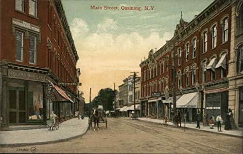 Main Street Ossining, New York NY Original Antique Postcard at Amazon's ...