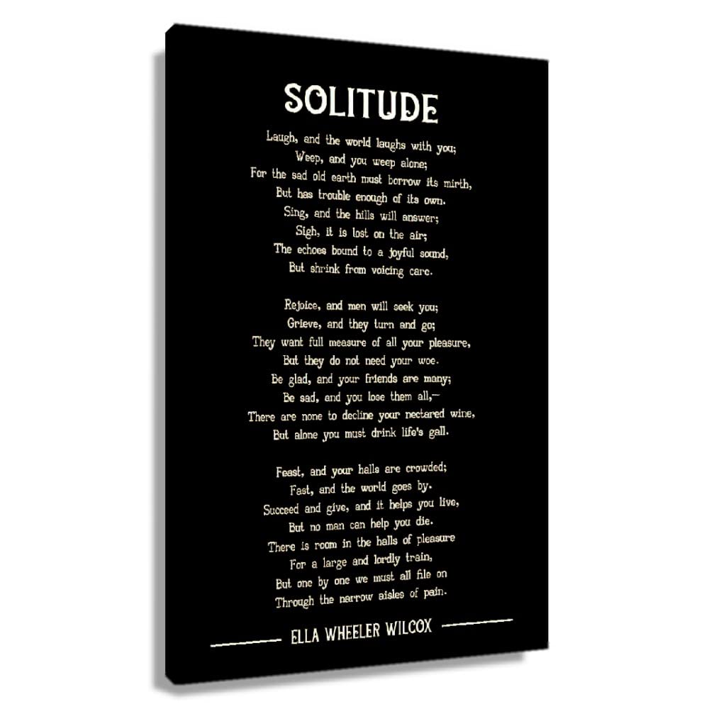 Solitude Poem