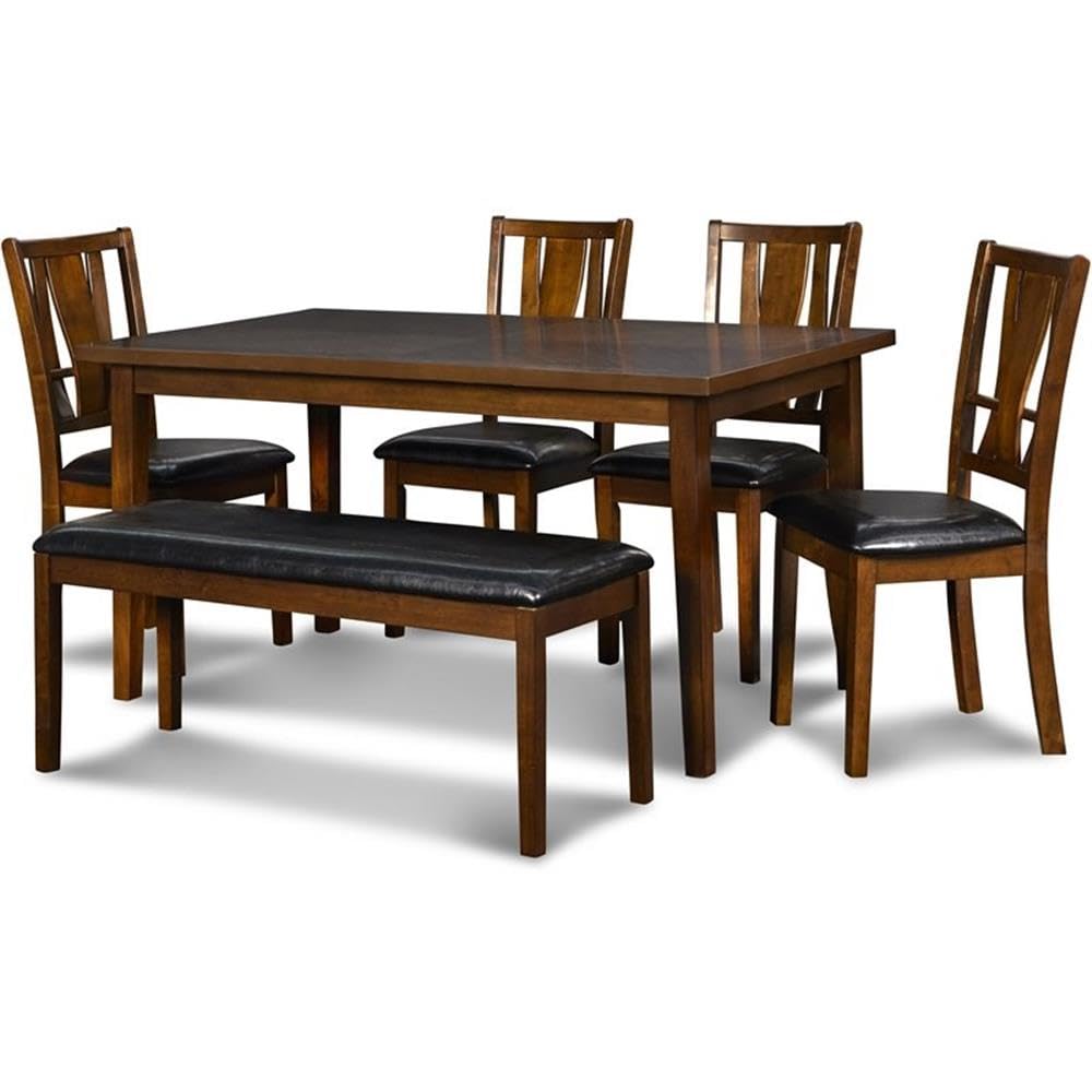 Amazon.com: New Classic Furniture Dixon Dining Set, Espresso : Home ...