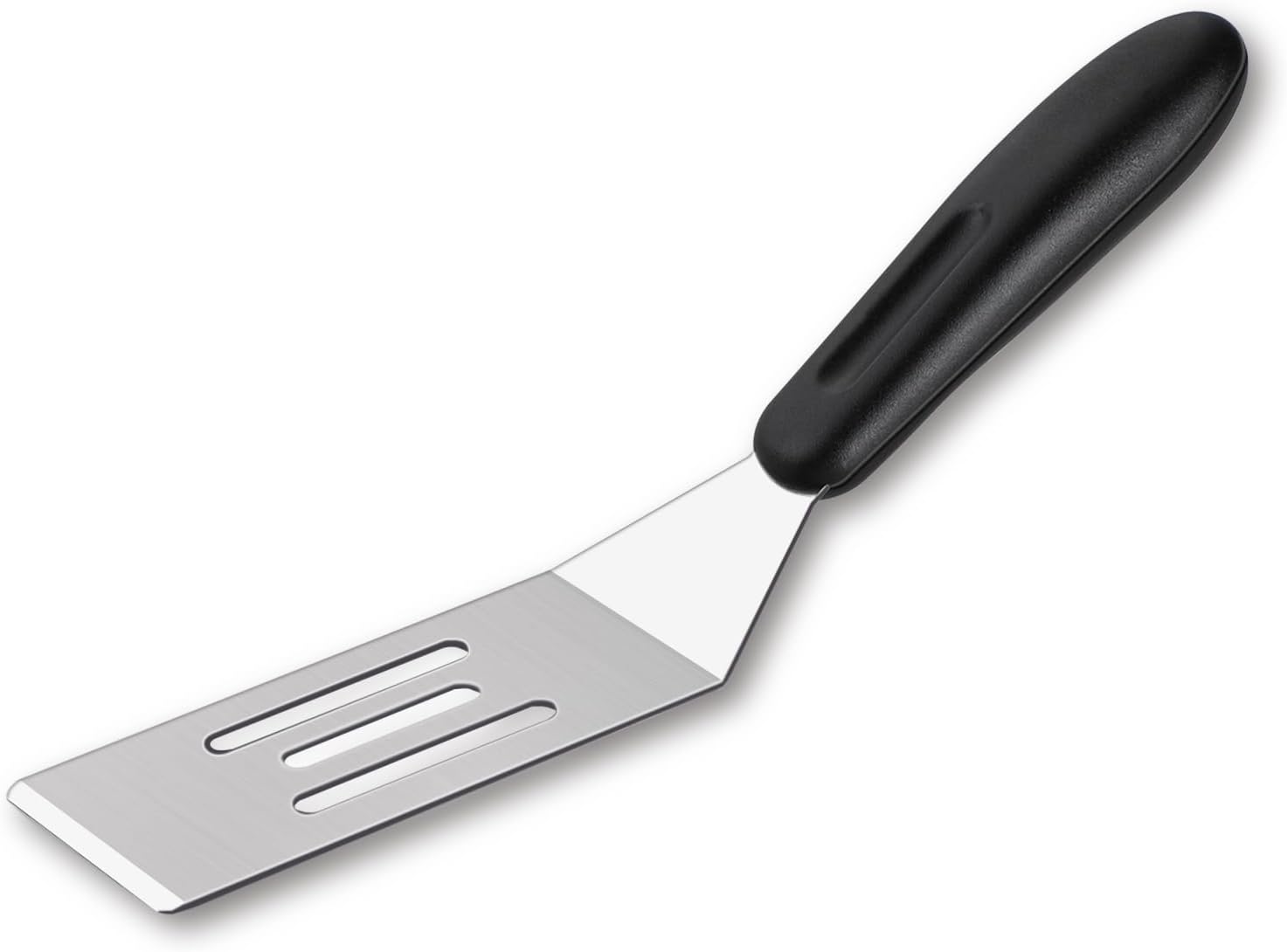 Metal Stainless Steel Spatula Set - Griddle Scraper and Pancake Flipper ...