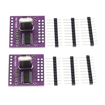 2Pcs SC16IS752 MCU-752 Bus Interface to Dual Channel UART Conversion Module: Amazon.com ...