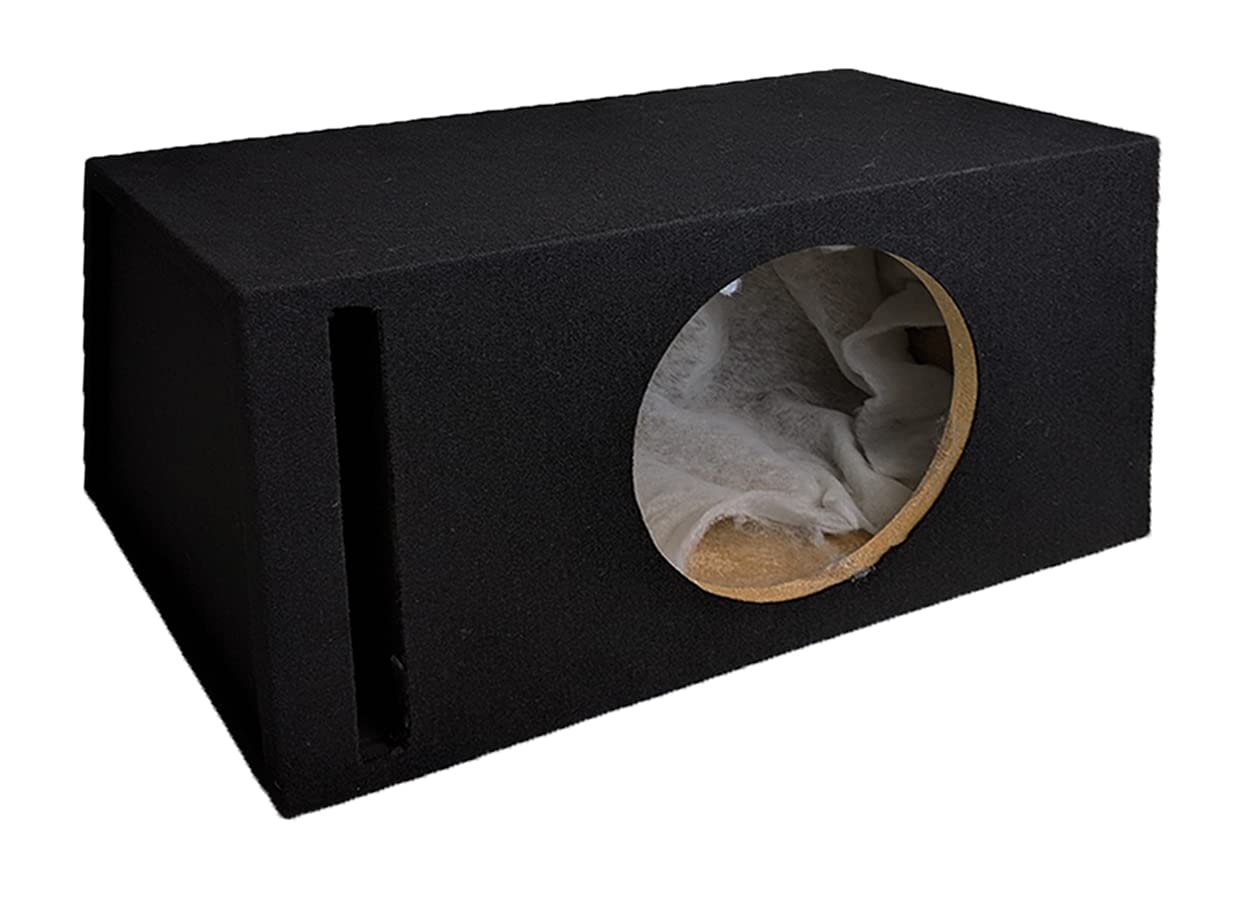 12" Inch 30cm Ported Car Audio Subwoofer Empty MDF Bass Box Enclosure ...