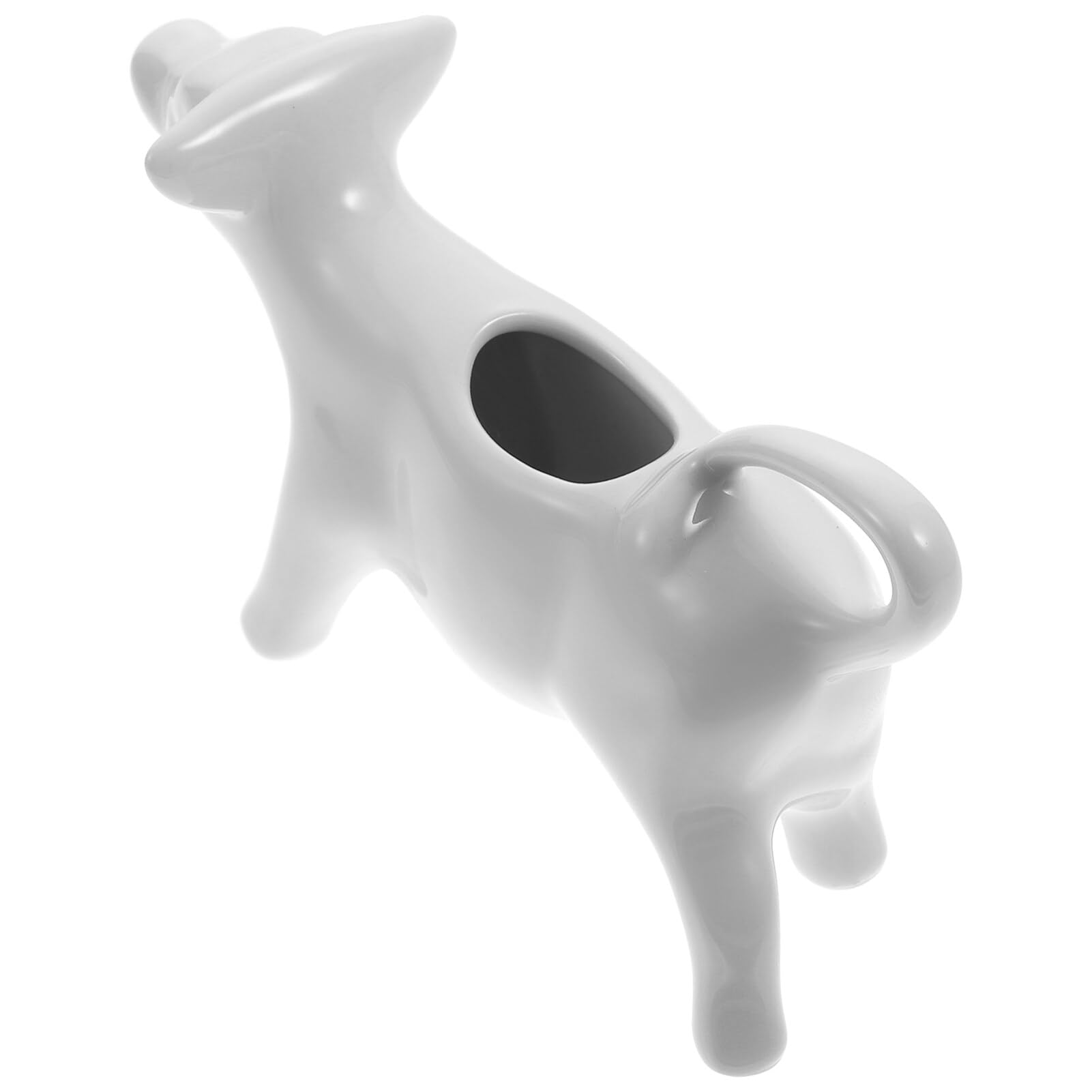 Luxshiny Ceramic Milk Jug Gravy Boat with Ladle and Mini Creamer Milk ...