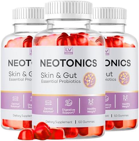Amazon.com: Official... 5 Pack Neotonics Skin and Gut Essential ...