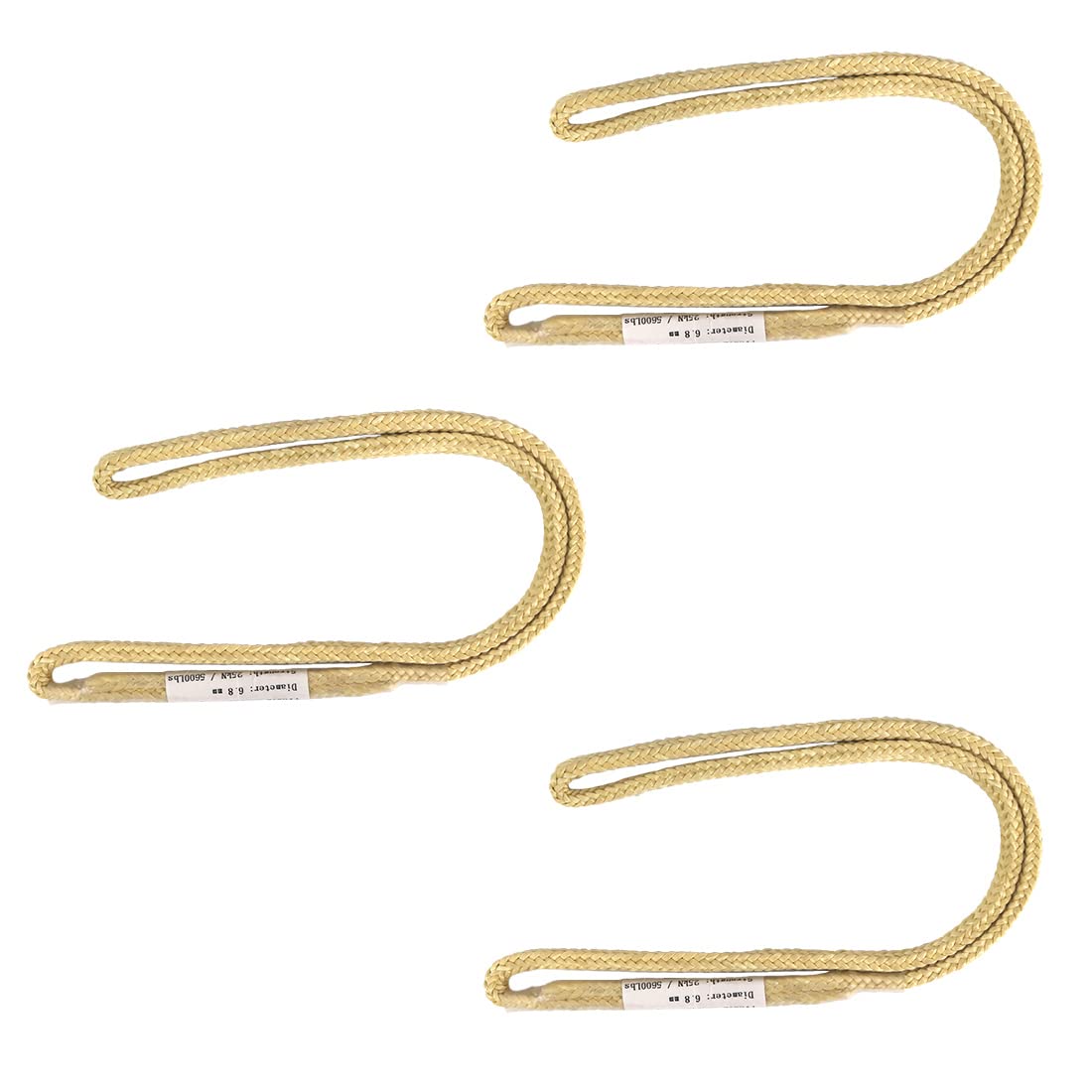 Amazon.com: NewDoar 100% Kevlar Braided Friction Hitch,5620 MBS,Prusik ...