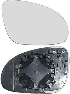Heated Wing Mirror Glass, Front Door Wing Mirror Glass Replacement for ...