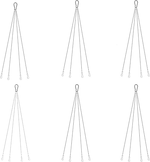 Amazon.com: MRRCYUR Chain for Hanging Plants Steel Plant Hanging Chain ...