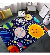 Amazon.com: kodhyvj Outer Space Rug - Cute Universe Planet Rug for Boys ...