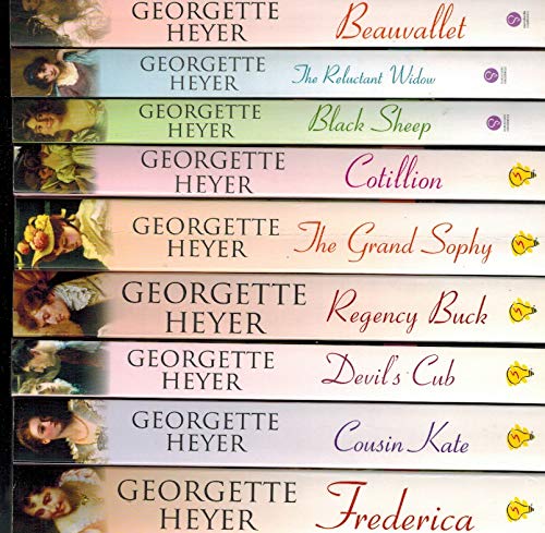 Georgette Heyer 13 Book set - (Convenient Marriage, Grand Sophy ...
