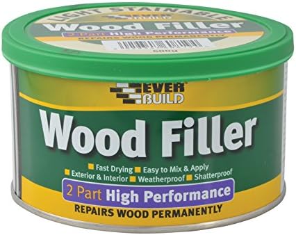 Everbuild 2-Part High Performance Wood Filler – Fast Drying ...