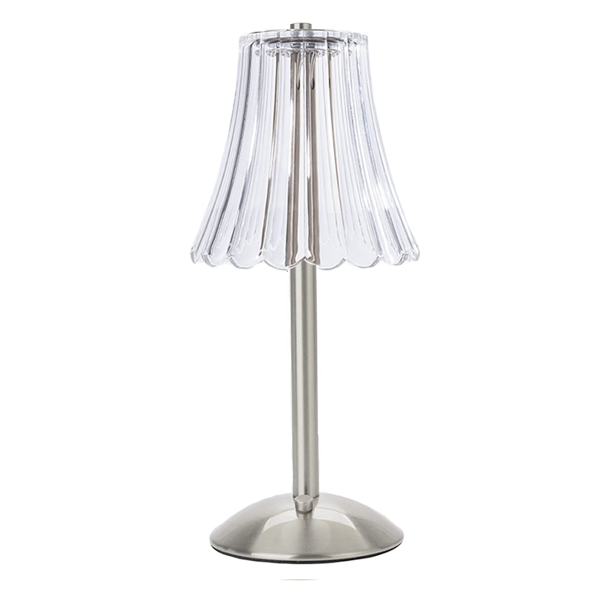 HEQET Cordless Table Lamps for Home,Table,Dining Room, Silver ...