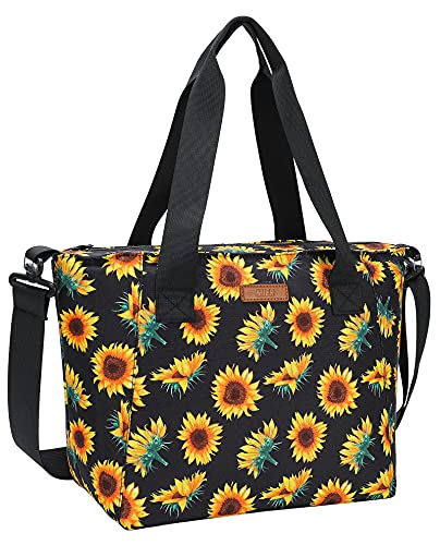 MIER Lunch Bags for Women Large Insulated Lunch Tote Bag Lunchbox ...