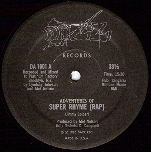 Amazon.com: Jimmy Spicer - Adventures Of Super Rhyme (Rap) - Dazz ...