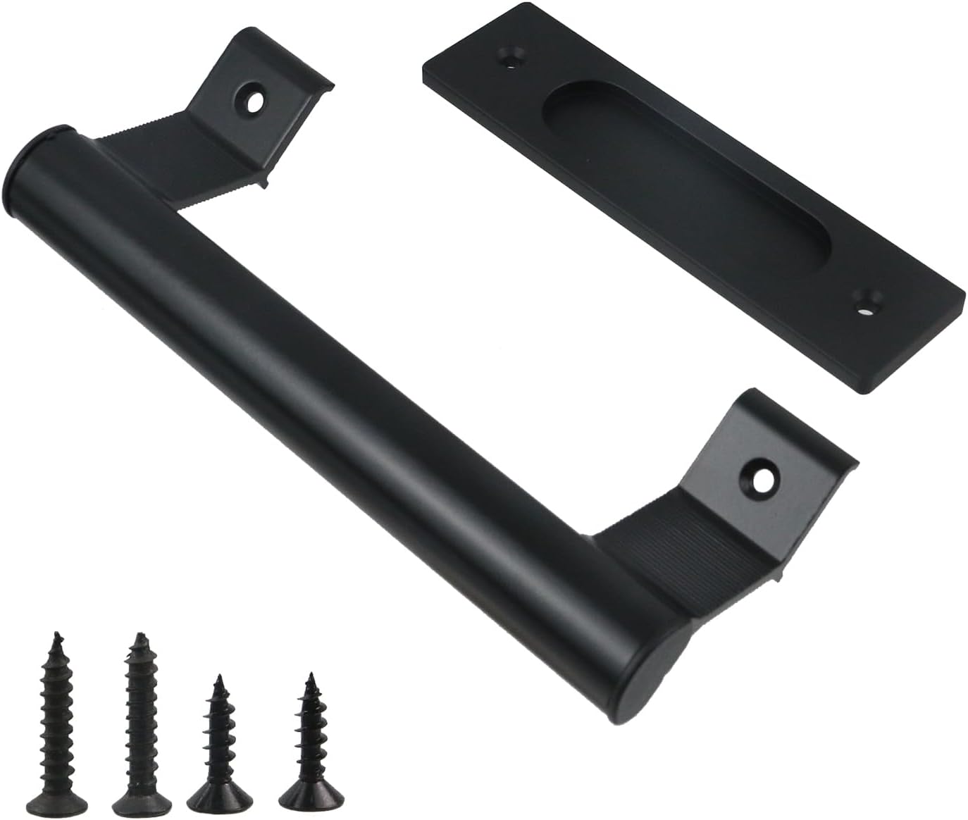 Amazon.com: Oedema 8 Inch Barn Door Handles Heavy Duty Metal Sliding ...