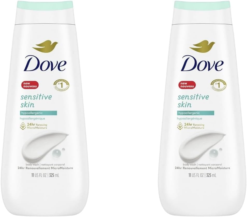 Amazon.com : Dove Fragrance Free Body Wash Ultra Sensitive Gentle all ...