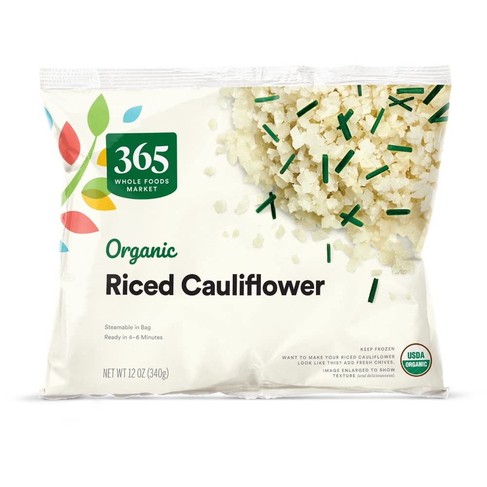 Amazon.com: 365 by Whole Foods Market, Cauliflower Riced Organic, 12 ...