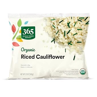 Amazon.com: 365 by Whole Foods Market, Cauliflower Riced Organic, 12 ...