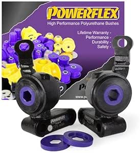 Amazon.com: Powerflex Front Control Arm - Rear Bushings with Brackets ...