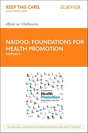 Foundations for Health Promotion - E-Book (Public Health and Health ...