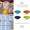 Amazon.com - Mug Stacker Kitchen Cabinet Shelf Organizer for Cupboard ...