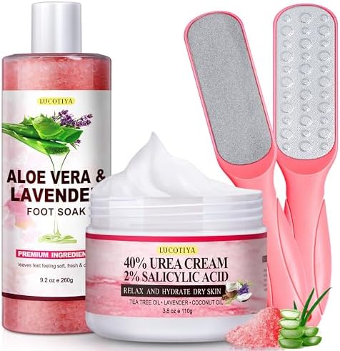 Amazon.com: FootFitter Exfoliating Foot Scrub & Pumice Stone Set – Sea ...