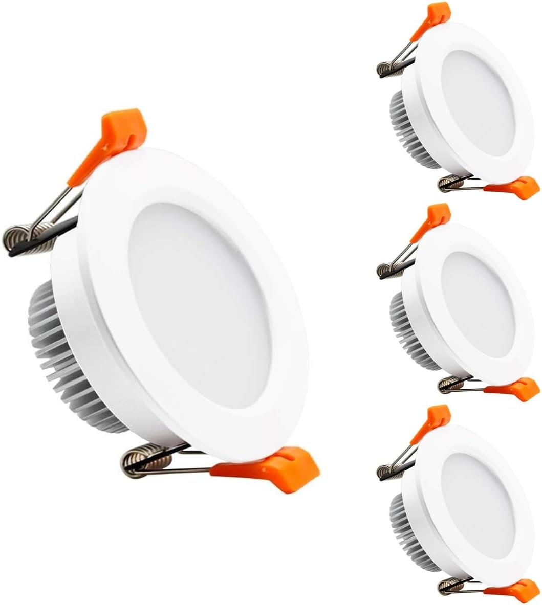 LigtingWill 2 Inch LED Recessed Lighting, 3W Dimmable Smart Downlight ...