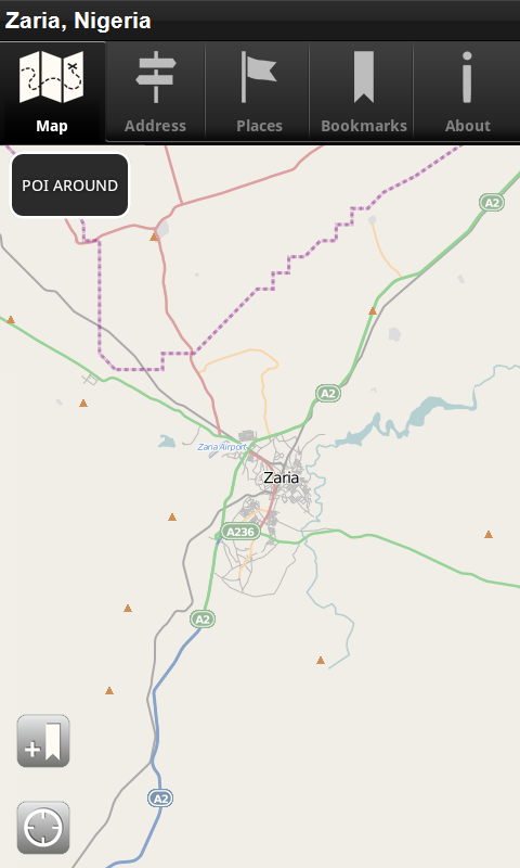 Offline Map Zaria, Nigeria - CNM - App on the Amazon Appstore