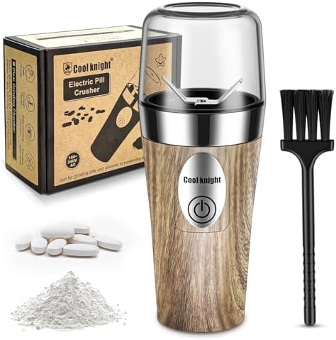 Amazon.com: COOL KNIGHT Electric Pill Crusher, Plug-in Handheld ...