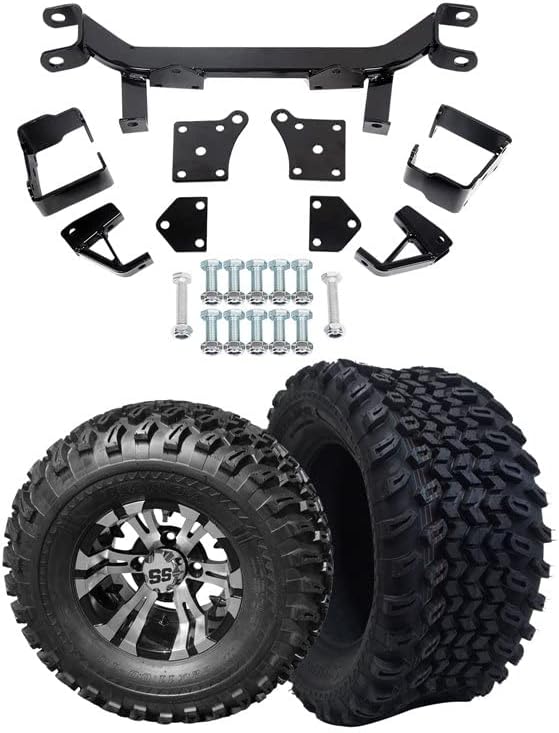 Amazon.com: Hardcore Parts 6" Drop Axle Lift Kit for EZGO TXT/PDS (1994 ...