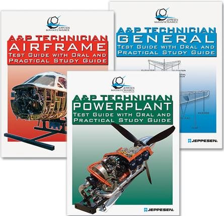 A&P Test Guide (AF/GEN/PP) Set [JS202600]: Jeppesen: Amazon.com: Books